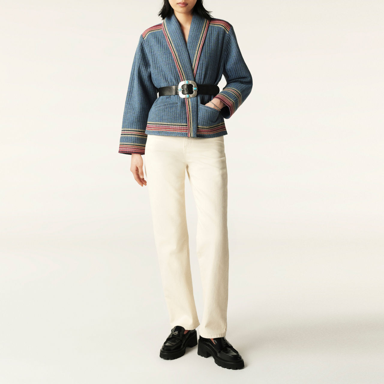 BA&SH Ciago Shawl Collar Jacket