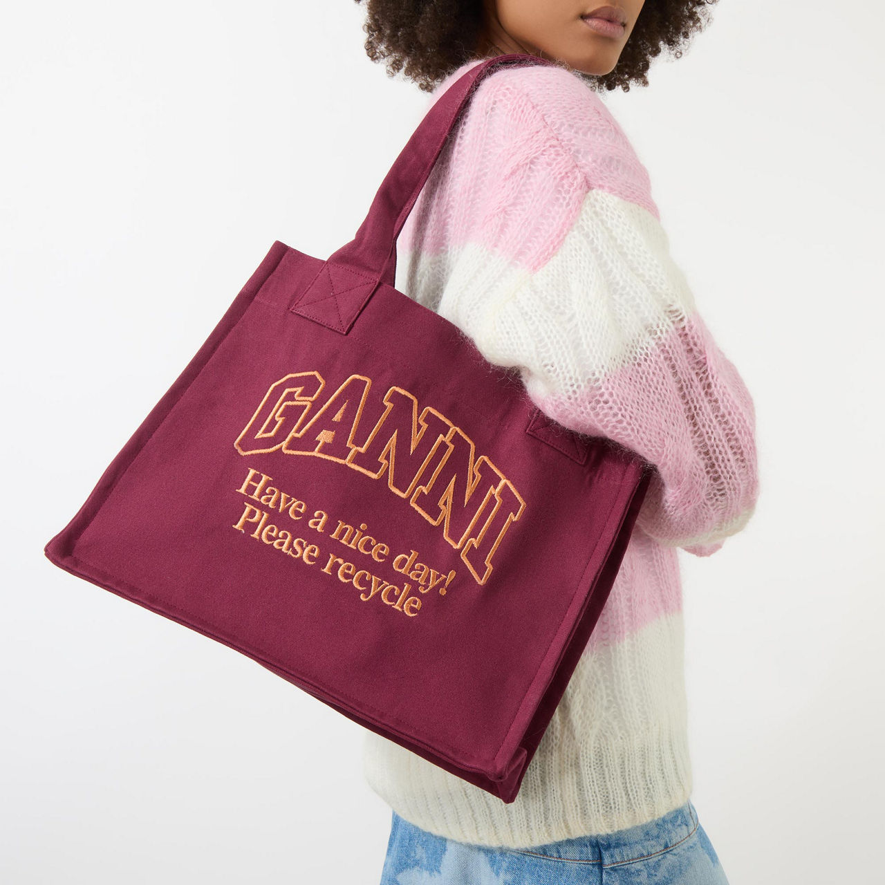 Large Shopper Tote Bag