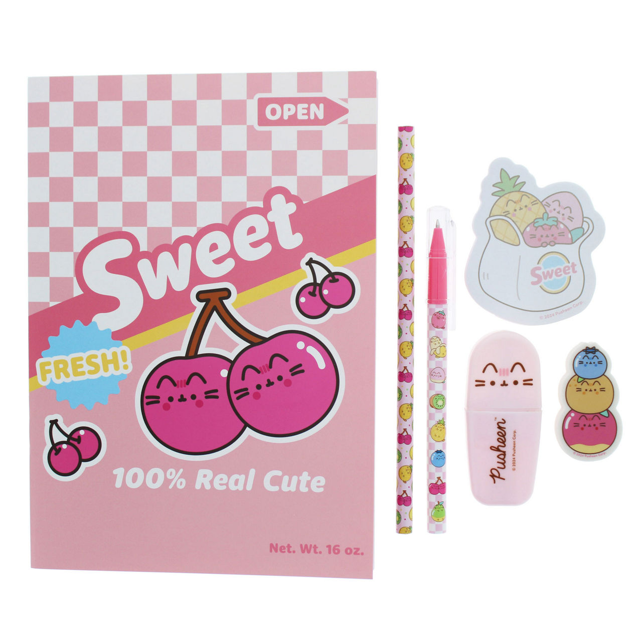 Pusheen Fruits Stationary Super Set