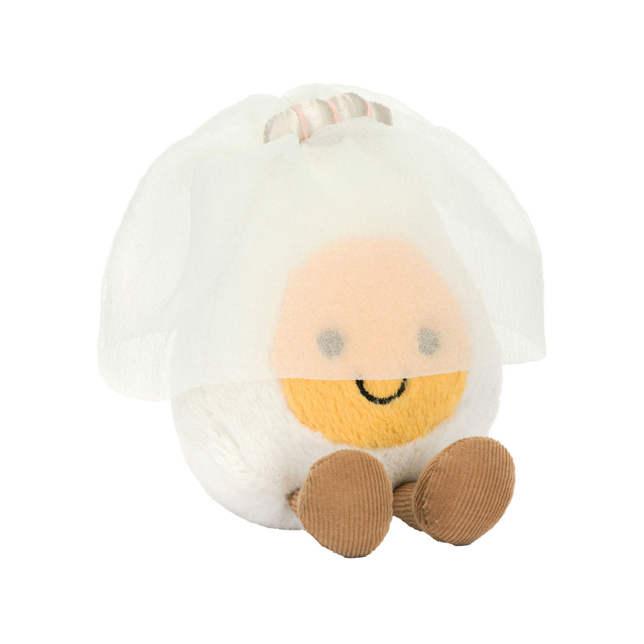 JELLYCAT Amuseables Boiled Egg Bride 14cm