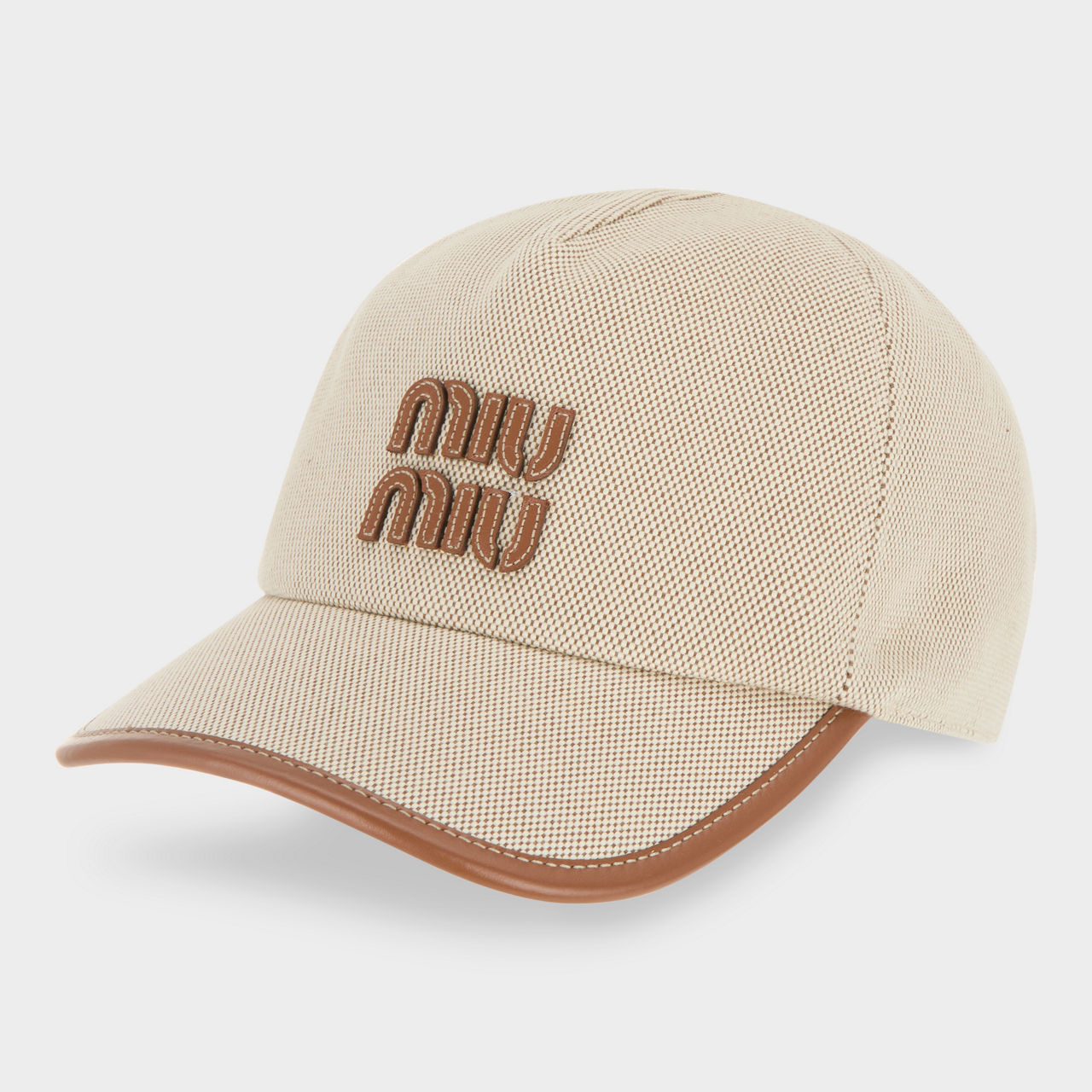 MIU MIU Cappelli Logo Cap