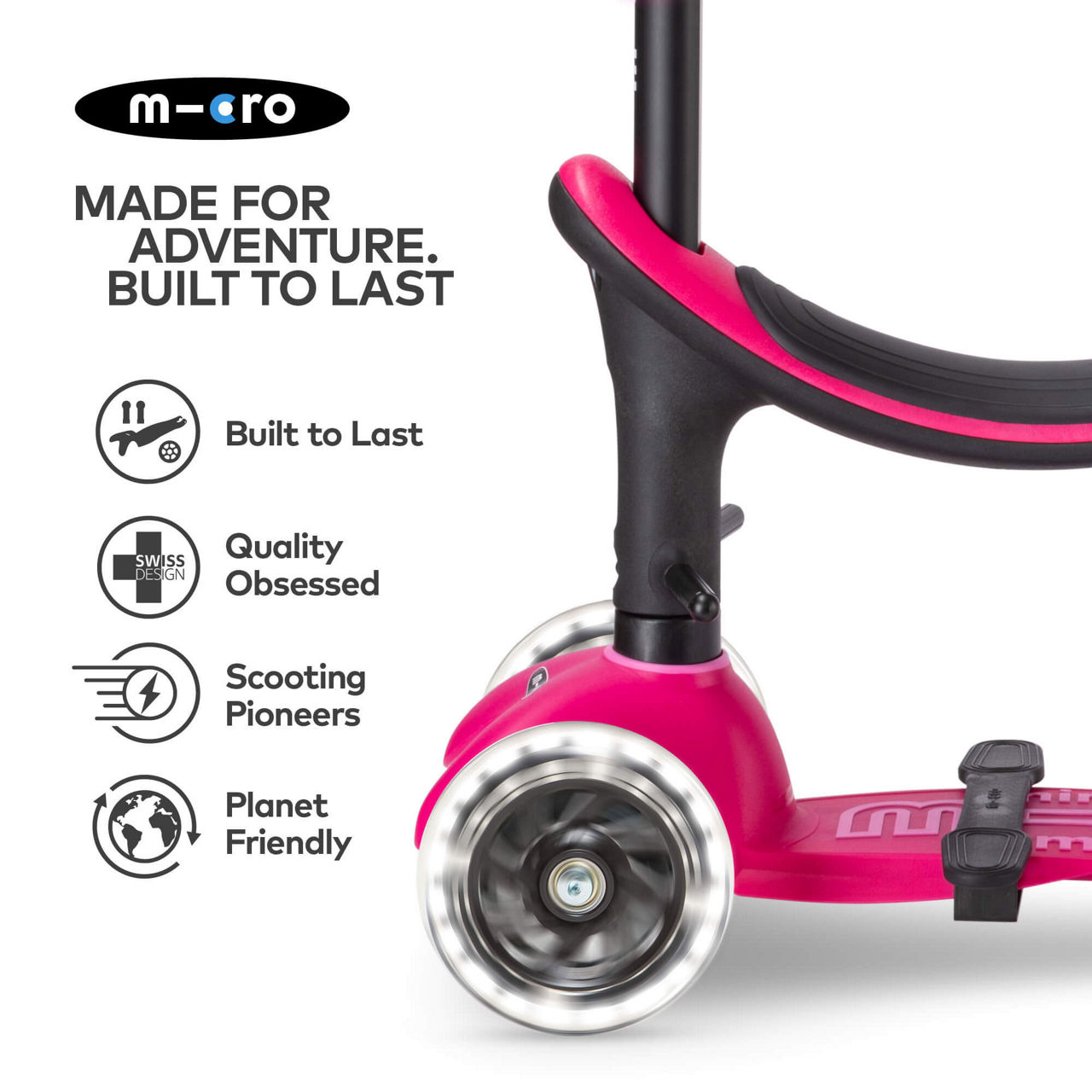 Micro Mini 4in1 LED Scooter