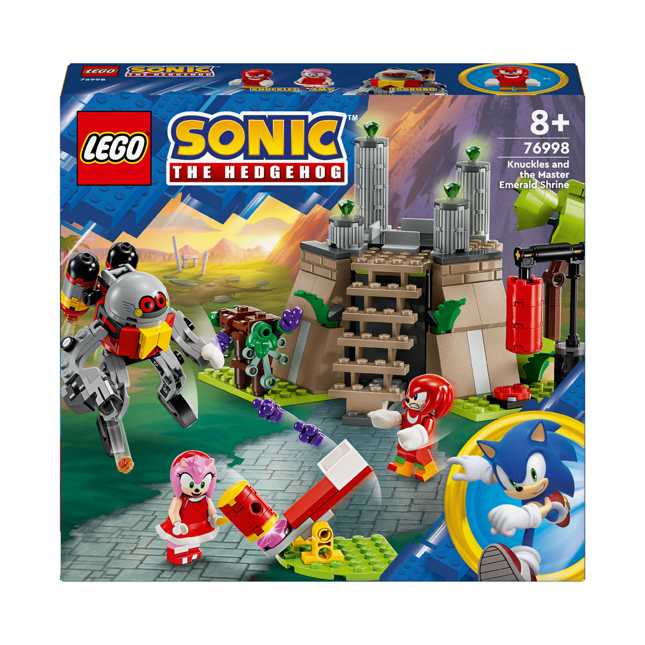 Sonic the Hedgehog Knuckles and the Master Emerald Shrine