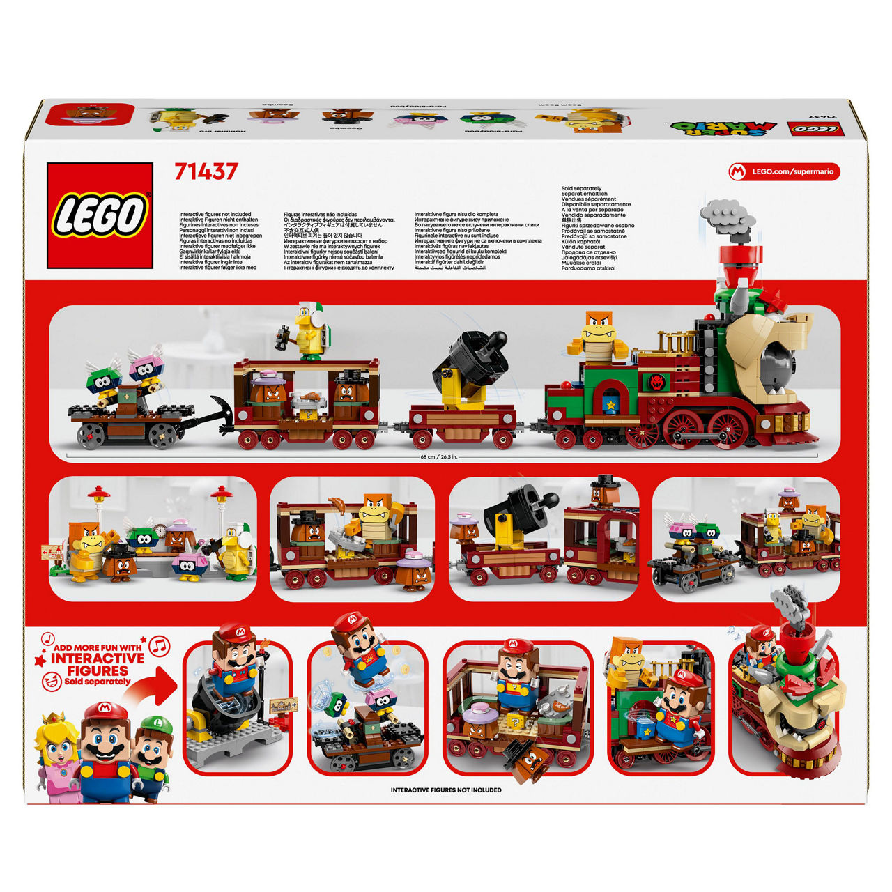 LEGO Super Mario The Bowser Express Train