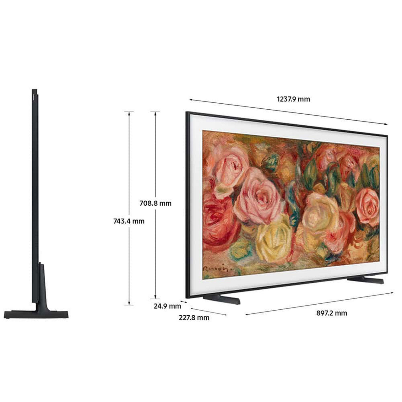 SAMSUNG 55" Frame Art Mode QLED 4K HDR Smart TV