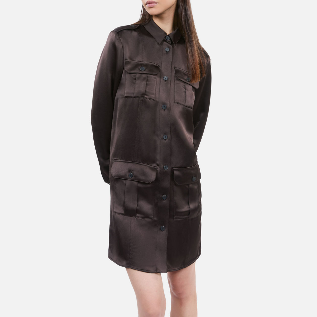 THE KOOPLES Mini Safari Shirt Dress