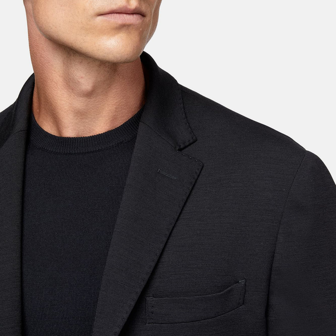 Tech Single-Breasted Blazer