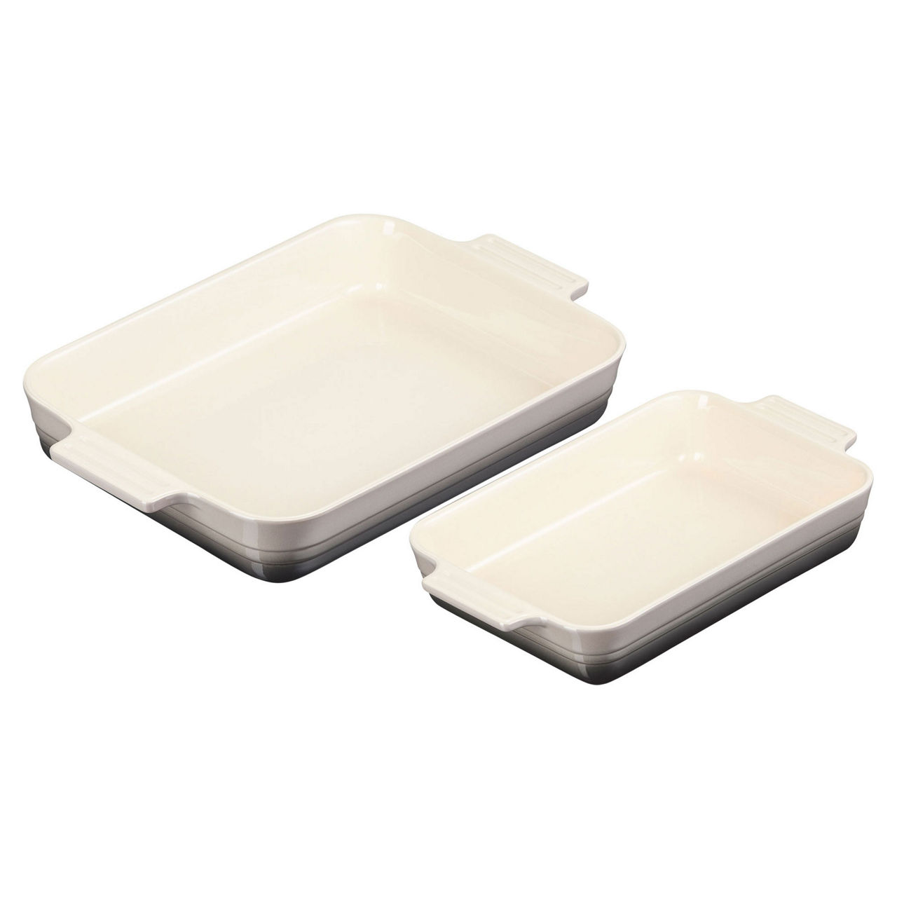 LE CREUSET Stoneware Rectangular Dishes Two-Piece Set 25cm and 32cm