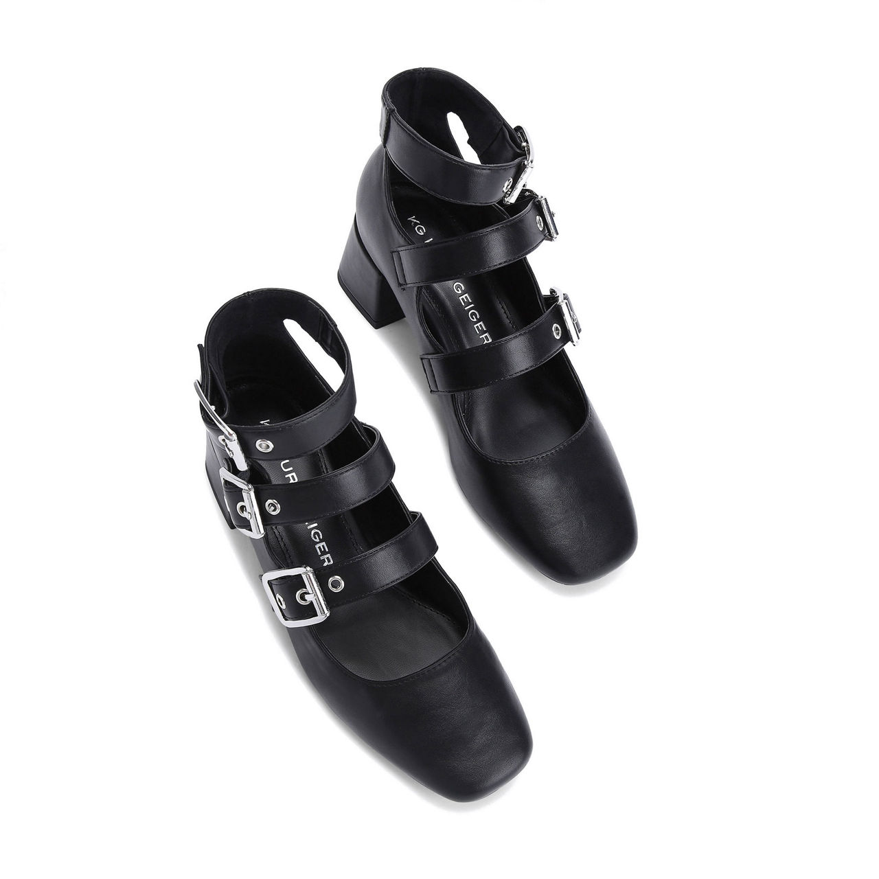 Selena Mary Jane Block Heels