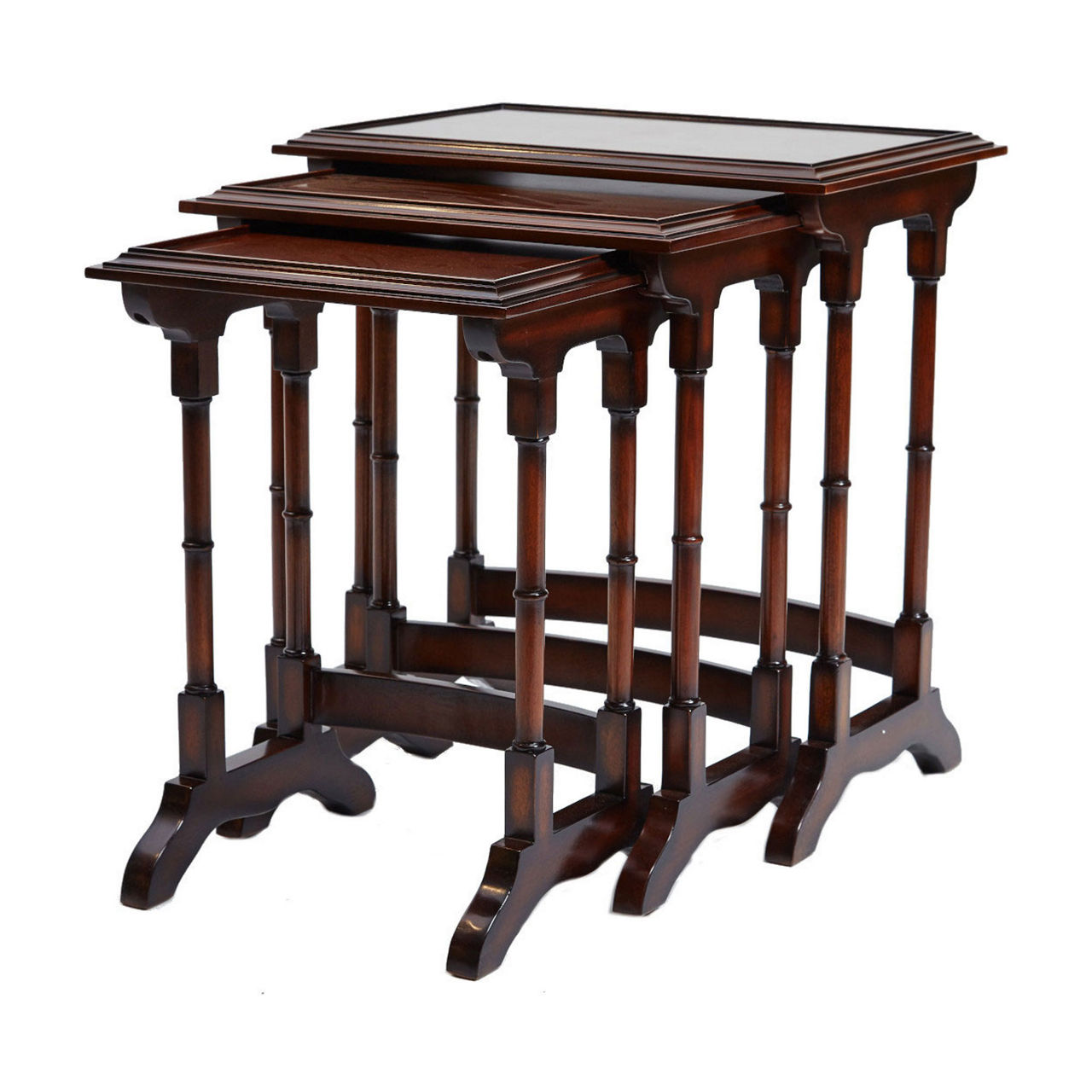 CASEYS FURNITURE Loire Nest Of Tables Brown