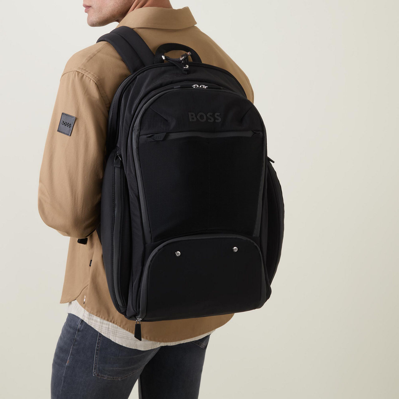 HUGO BOSS Styven Logo Backpack