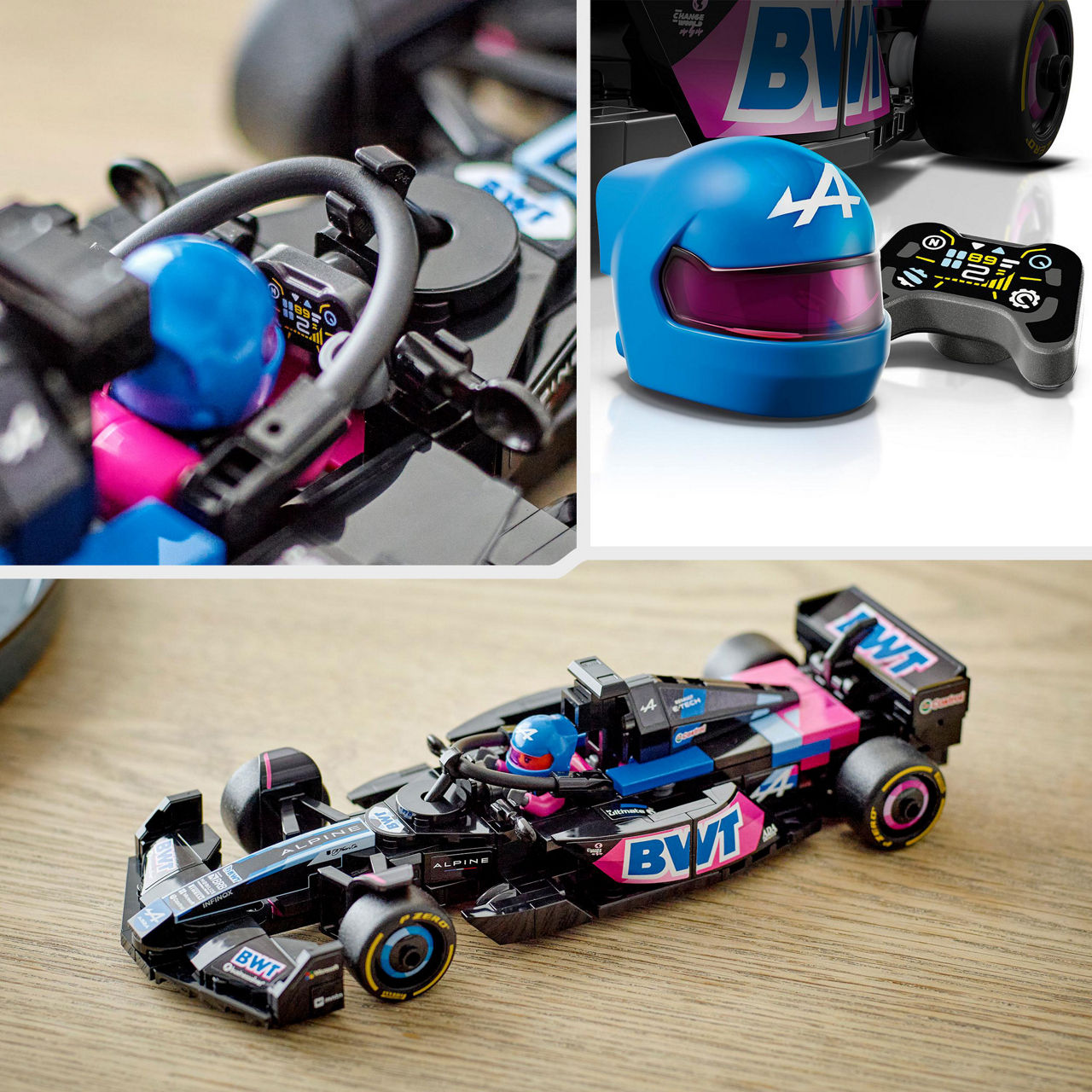 BWT Alpine F1® Team A524 Race Car