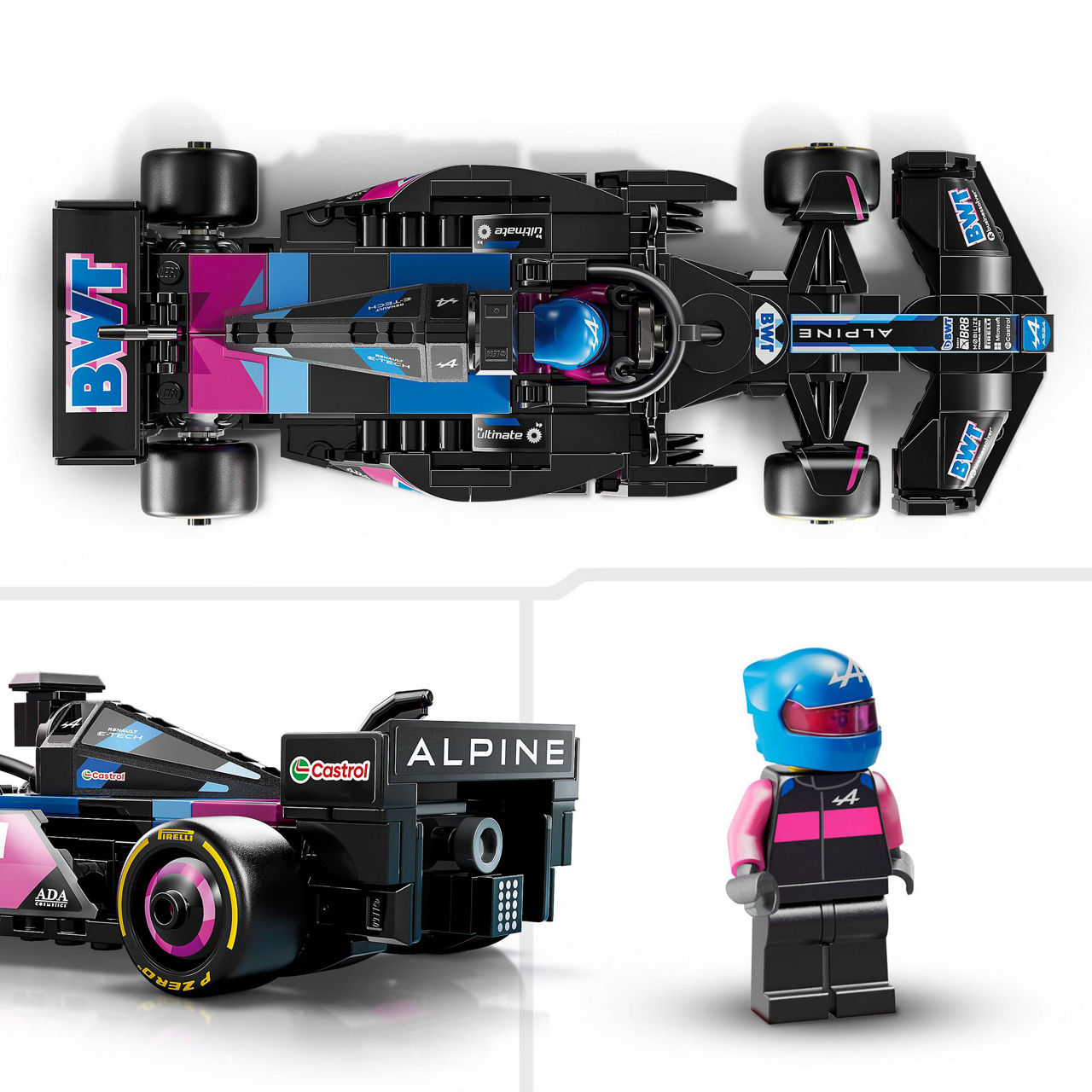 BWT Alpine F1® Team A524 Race Car