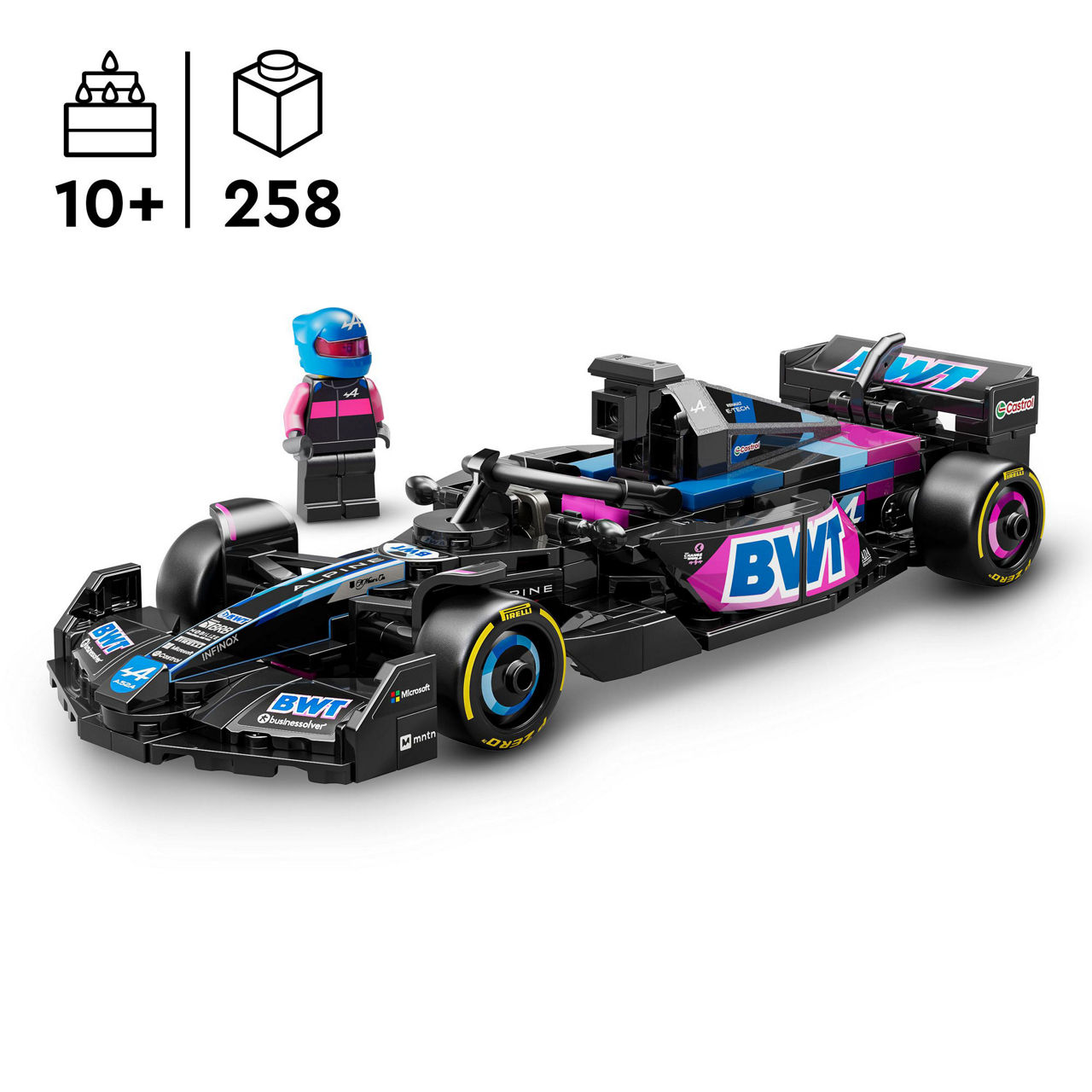 BWT Alpine F1® Team A524 Race Car